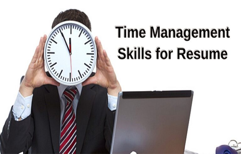 What is Time Management Skill: Examples and How to Include Them in Your ...